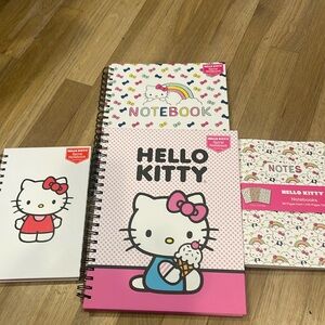 Hello Kitty | Office | Hello Kitty Notebook Set Nwt | Poshmark